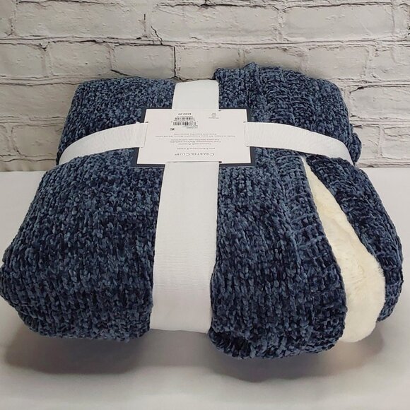 Charter Club | Bedding | Charter Club Chenille Cozy Reversible Throw ...